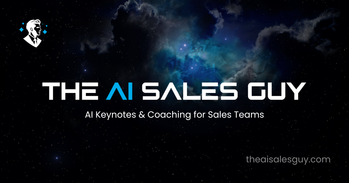 The AI Sales Guy | AI Keynotes & Workshops for Sales Teams
